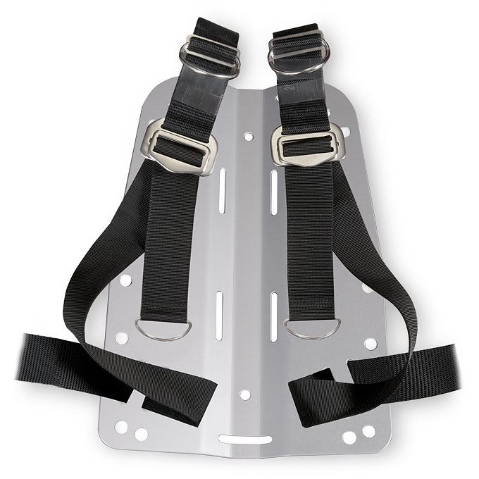 backplate AL 3 mm complete ADJUSTABLE | DTD